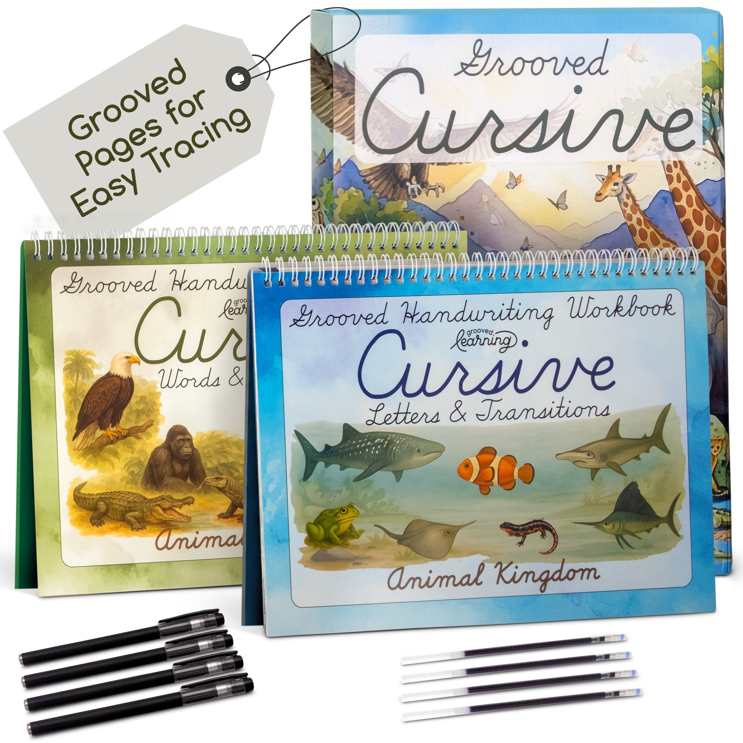Animal Kingdom Cursive Practice for Kids | Grooved – Grooved Learning