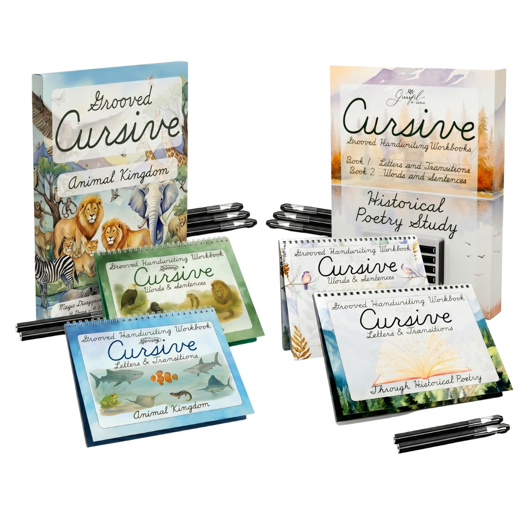 Reusable Cursive Handwriting Bundle for Kids – Grooved Learning