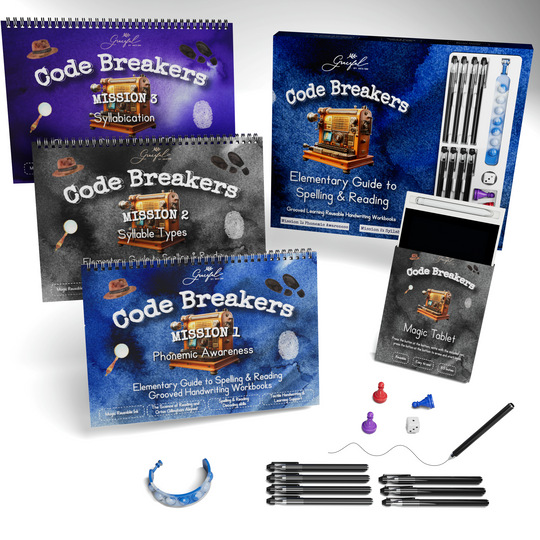 Learn to Read and Spell: Code Breakers Grooved Reusable Workbooks ...