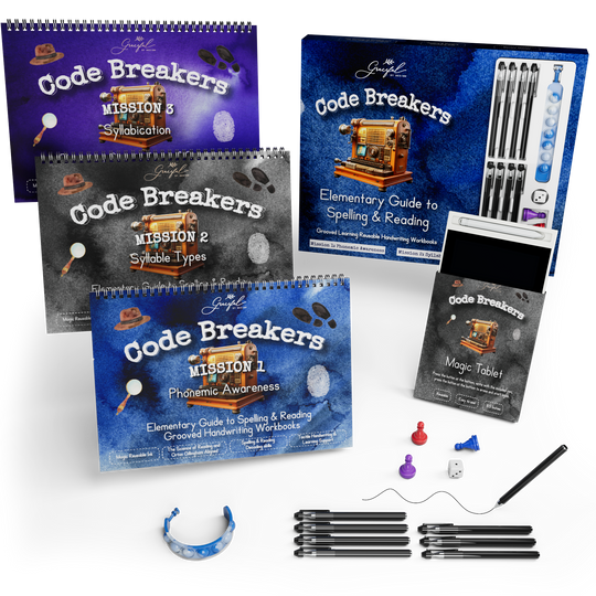 Learn to Read and Spell: Code Breakers Grooved Reusable Workbooks and ...