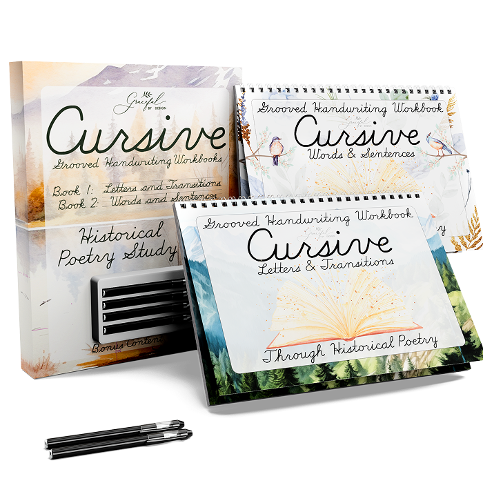 Cursive Reusable Grooved Handwriting Workbooks – Grooved Learning