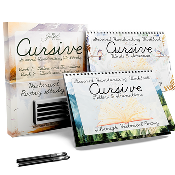 Cursive Grooved Handwriting Workbooks - Historical Poetry – Grooved ...